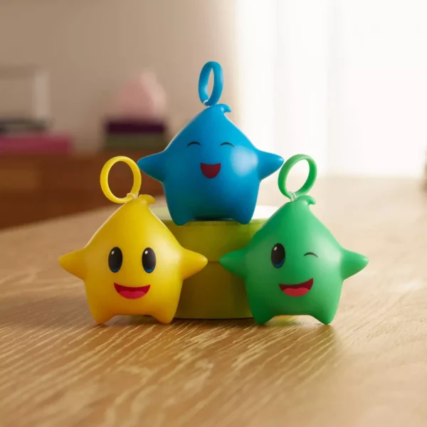 The Super Mario Galaxy Movie – Yellow Luma Star Yo-Yo Figura PVC Jakks ...